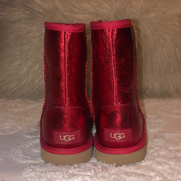 UGG | Shoes | Brand New Ugg Classic Ii Metallic Sparkle Girls 6 Youth ...